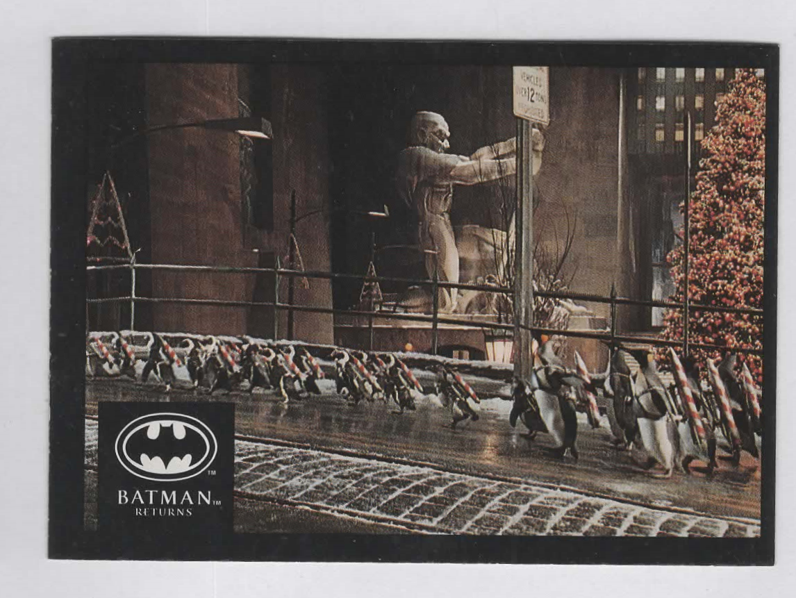 BATMAN RETURNS CARDS O-PEE-CHEE OPC Insert E NEW/UNCIRCULATED Hi ...