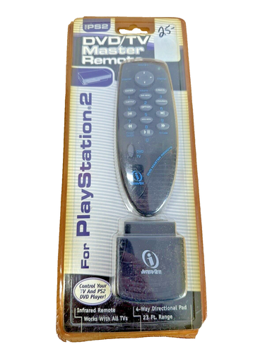 Interact PS2 DVD TV Remote + Receiver for Sony PlayStation 2 Sealed New ...