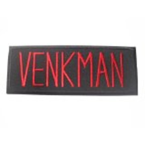Ghostbusters VENKMAN Name Tag Iron On Uniform Embroidered Iron On 5 ...