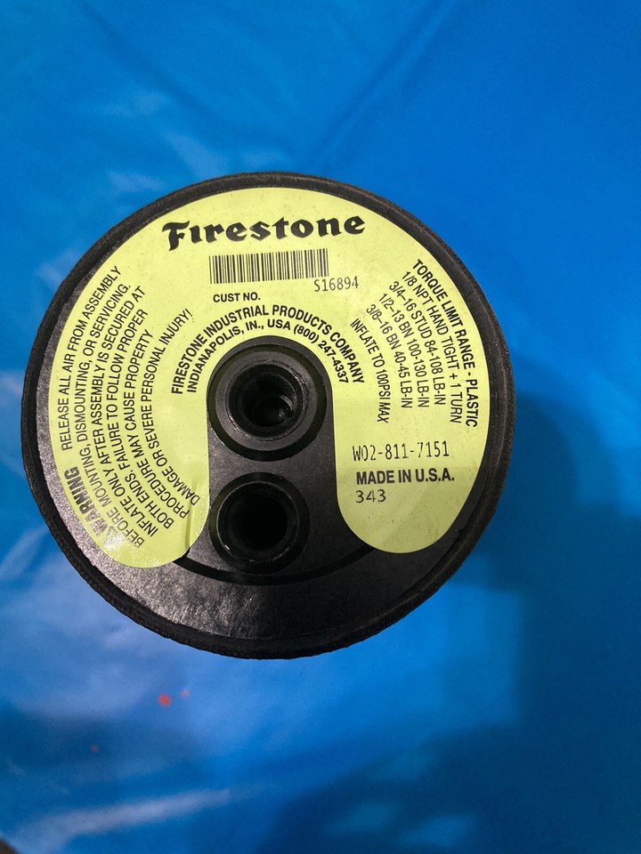 firestone Air Suspension w02-811-7151 | eBay