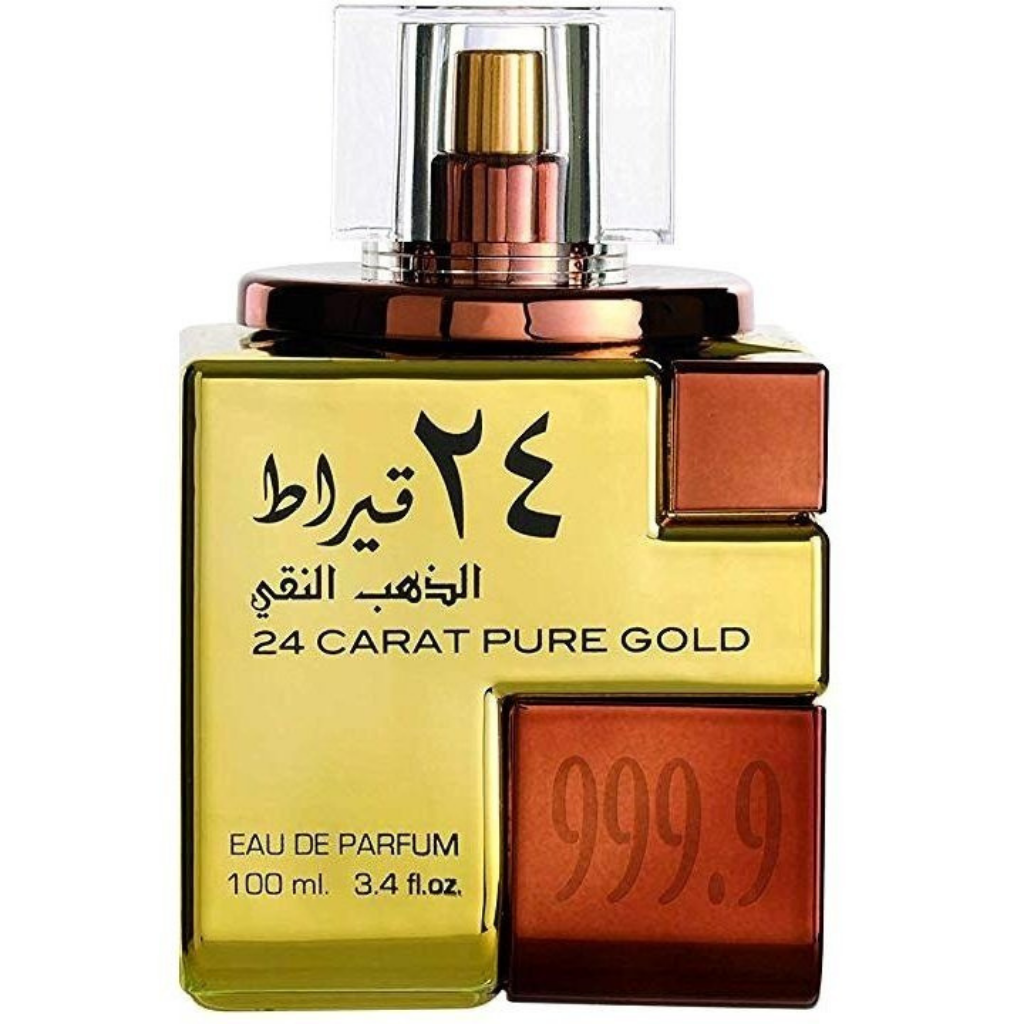 Gold 24 Carat Pure Perfume By Lattafa 100 ML Perfumes Unisex Top Tier ...