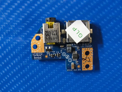 Dell Latitude E5430 14" Genuine Laptop Audio USB Port Board LS-7905P | eBay