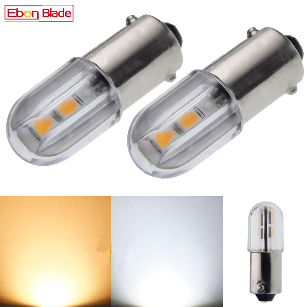 2PCS BA9S T11 T4W LED BULB 48v 60v 110V 220V White/ Warm White Base Dia ...