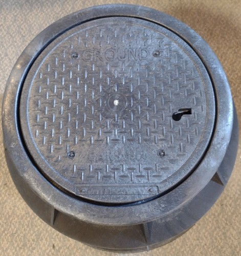 Erico T416C Ground Inspection Enclosure w/Cover, 11x18" | eBay