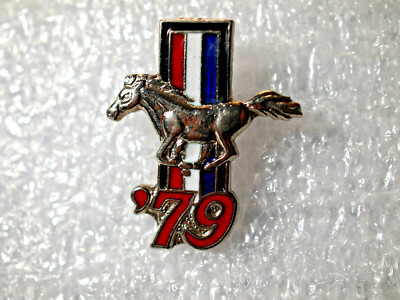 1979 Mustang Pin Badge Lapel Hat Tack Mustang Year Automobile Pin | eBay