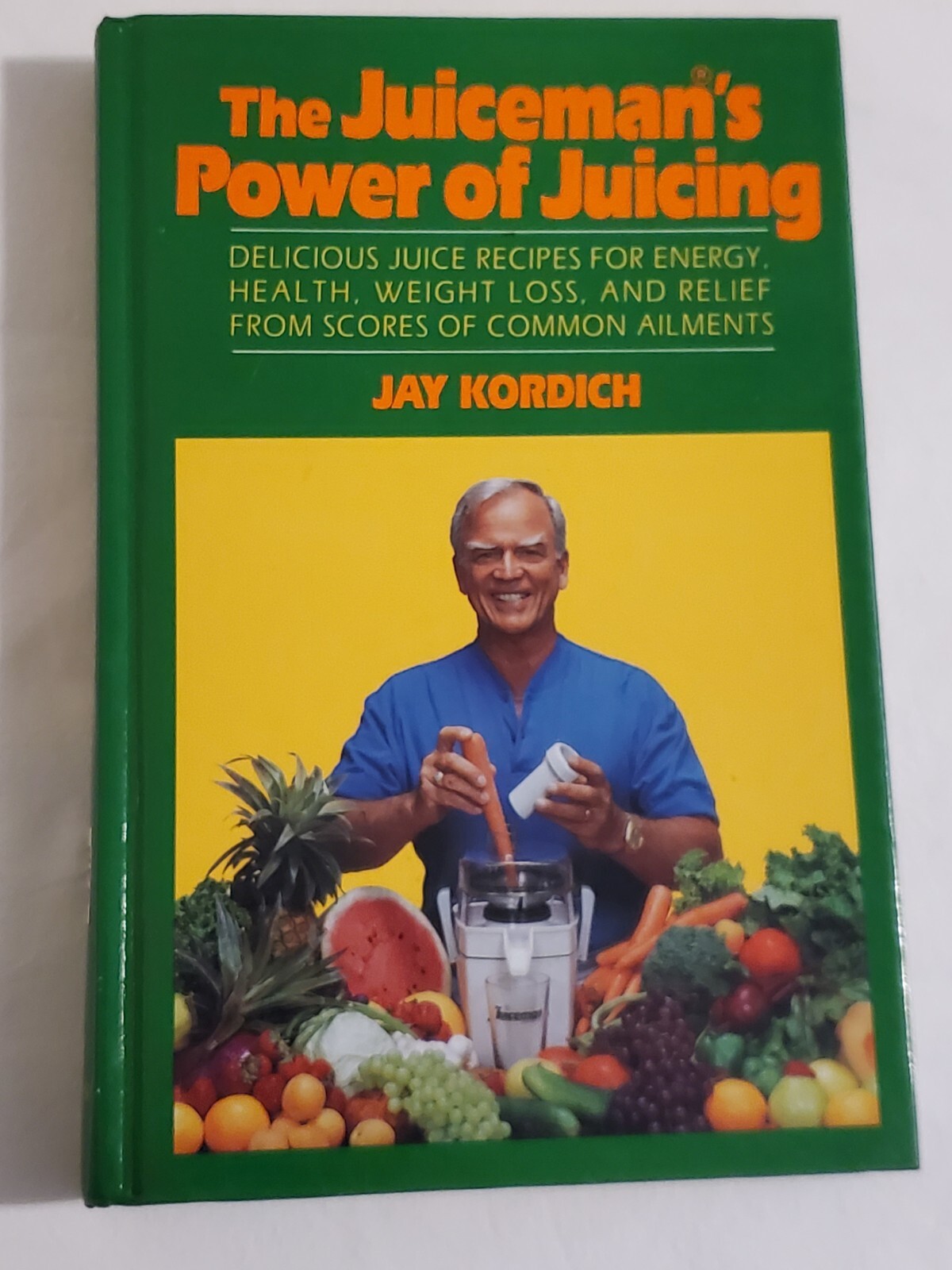 Juiceman Power of Juicing by Jay Kordich (Hardcover) Vintage 1992 | eBay