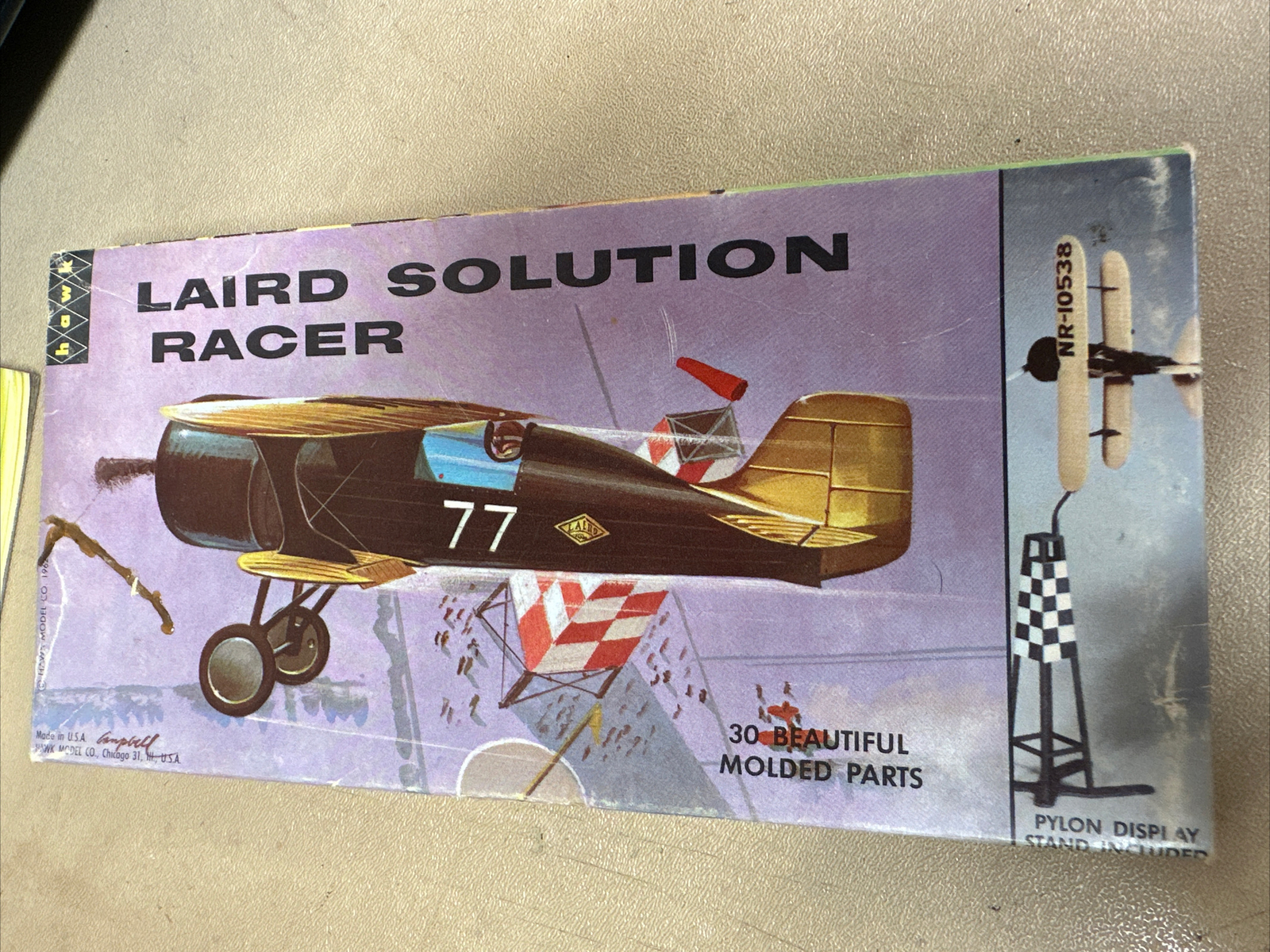 Hawk Models 628-60 1/48 Scale Laird Solution Air Racer Model Vintage W ...