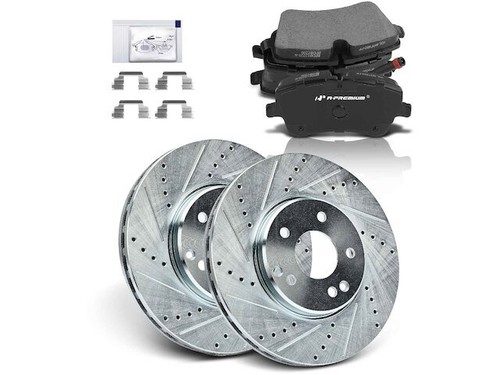 Brake Pad and Rotor Kit For CLK350 C240 C320 C280 CLK320 SLK300 C350 ...