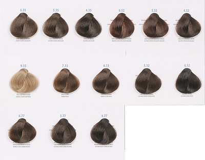 3DeLuXe Italian Permanent Colour Dye Hair color KIT 100ml Brown Beiges ...