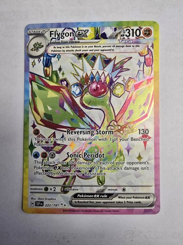 Flygon EX 222/191 Ultra Rare Holo Pokémon TCG | Surging Sparks - MINT ...