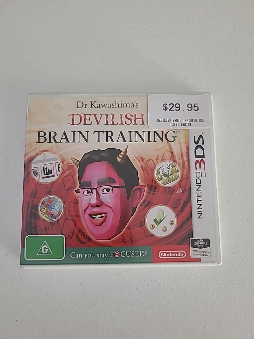 Dr Kawashimas Devilish Brain Training Can You Stay Focused (Nintendo ...