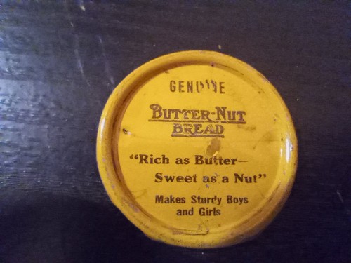 Vintage Genuine Butternut Bread Advertising Emblem Badge Placque Sign ...