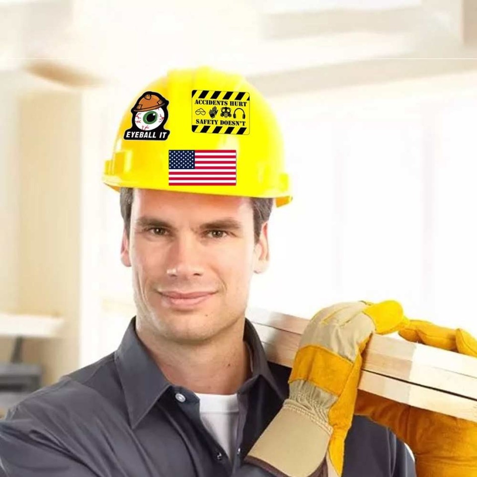 150PCS Hardhat Stickers Funny Stickers Hard Hat Sticker Pack New | eBay UK