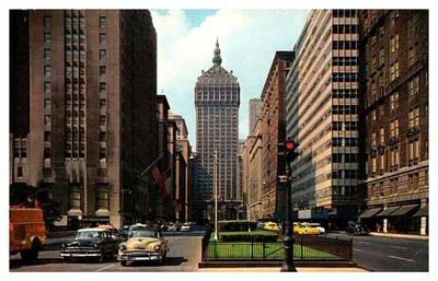 Postcard TRAIN STATION SCENE New York City New York NY o/19 AT5696 | eBay