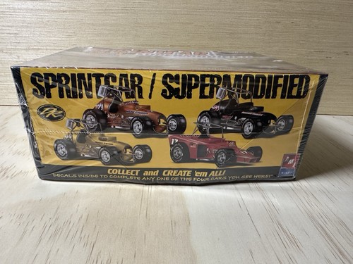 AMT sprint car Super modified 2 in 1 Dirt Track Racing | eBay
