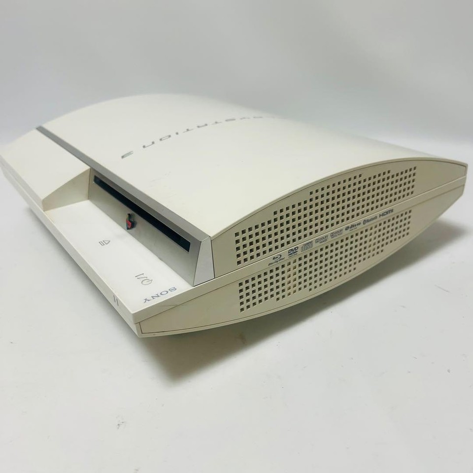 Sony PlayStation 3 CECHL00 80GB Ceramic White Console Tested Boxed ...