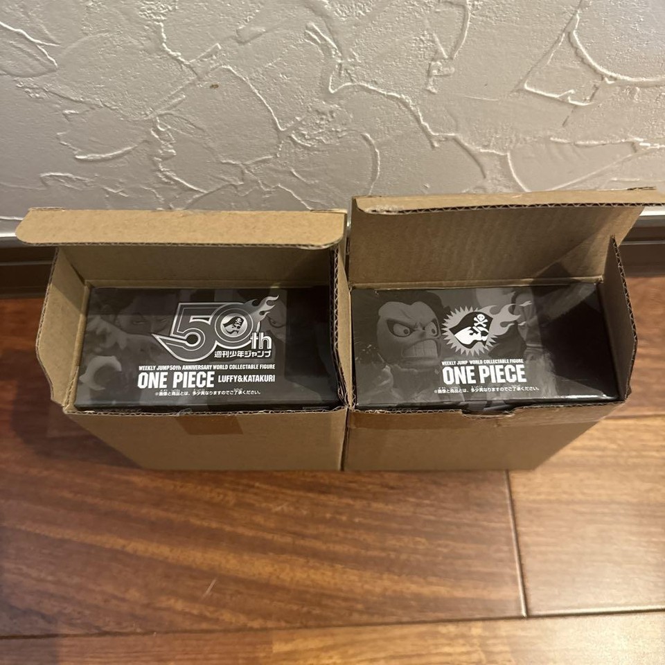 One Piece WCF World Collectible Figure Luffy Katakuri Kaido Gear 4 Set ...