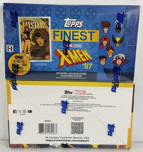 2025 Topps Finest X-Men 97 - Factory Sealed - 2 Box Hobby Lot - FREE ...
