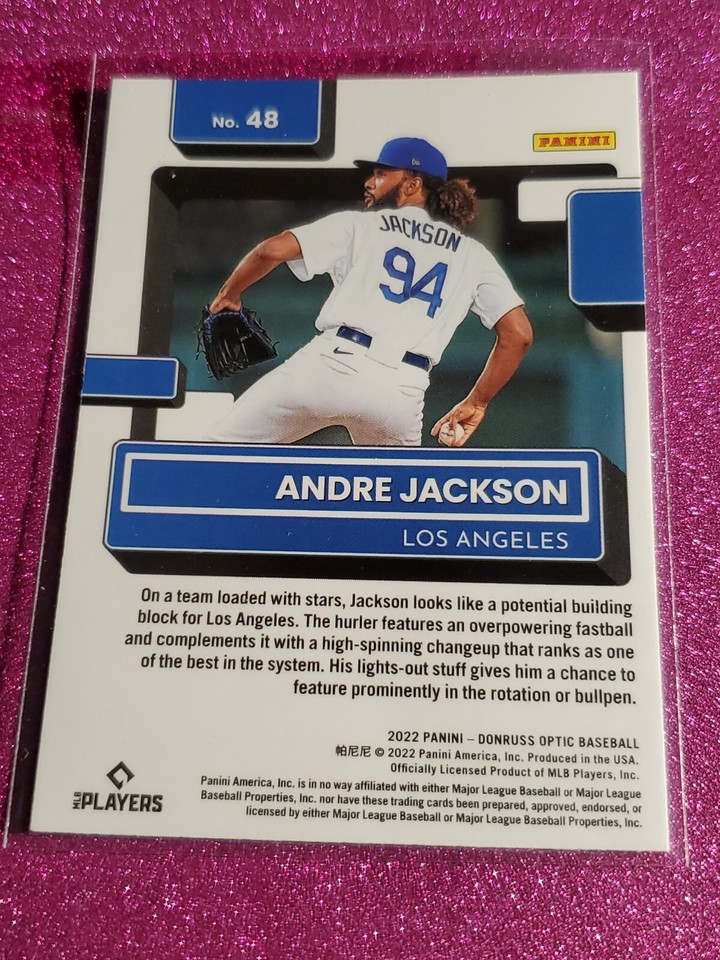 2022 Panini Donruss #48 Andre Jackson Rated Rookie Card RC | eBay