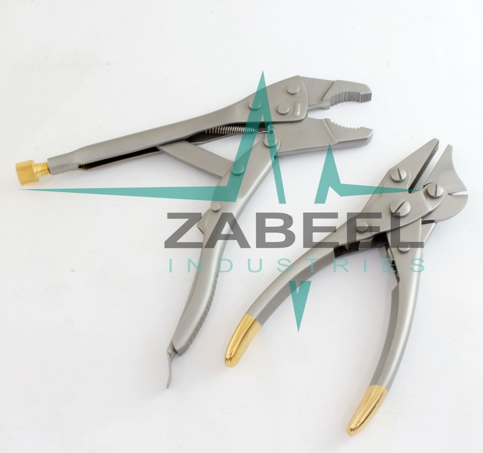 Parallel Orthopedic Twister Action Surgical Pliers & Plate Bending ...