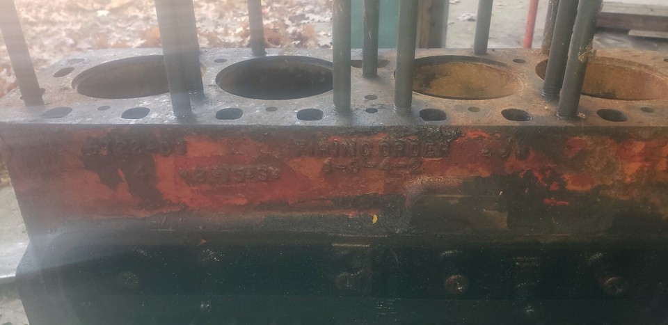 Farmall M Early SM tractor orignal GOOD IH 4 cylinder engine motor ...