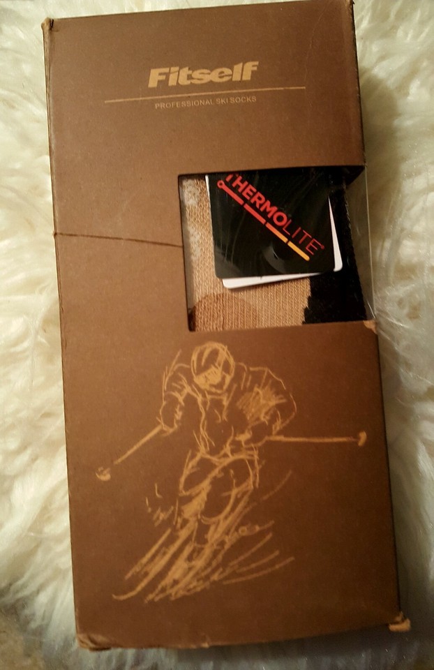 Ski Socks 1 Pair Winter Snowboard Thermal Thermolite Over the Calf ...