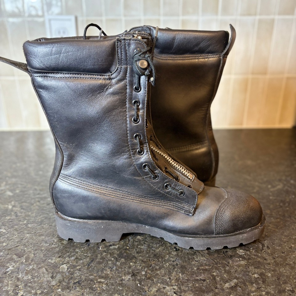 Vtg Weinbrenner Wildland Firefighting Lace Up Leather Boots 10 | eBay
