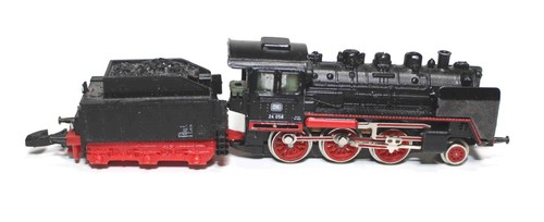 Marklin Z-Scale Steam Locomotive 2-6-0 DB #24058 w/Tender Tested ...
