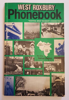 Vintage West Roxbury, Mass Phone Book; 1979 edition; Wicked Cool | eBay