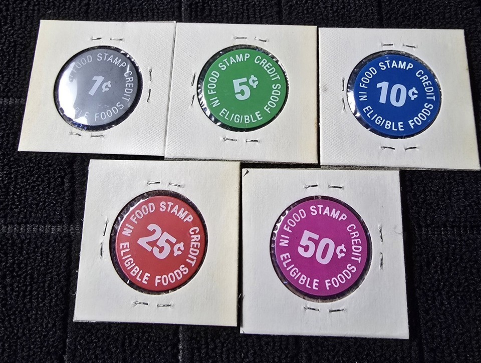 Vintage St Clair St Market Indianapolis Indiana Food Stamp Tokens | eBay
