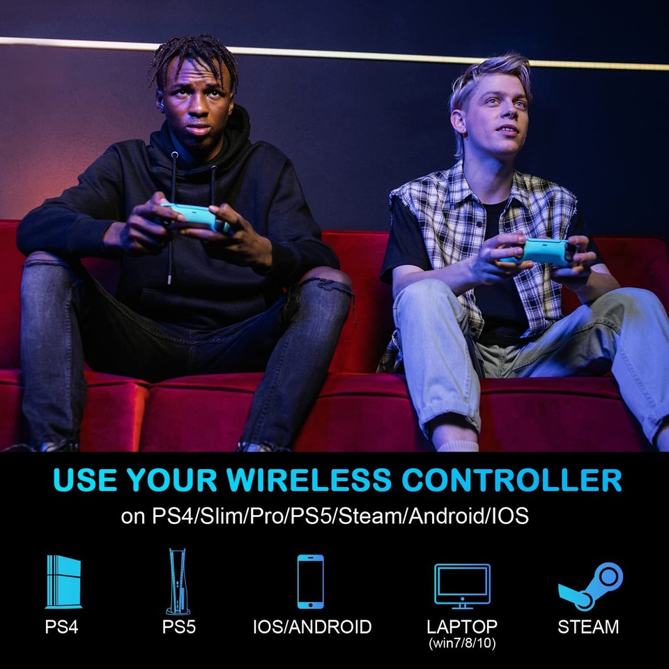 Elite Wireless Controller CompatibleFor Sony PlayStation PS4 Gamepad ...