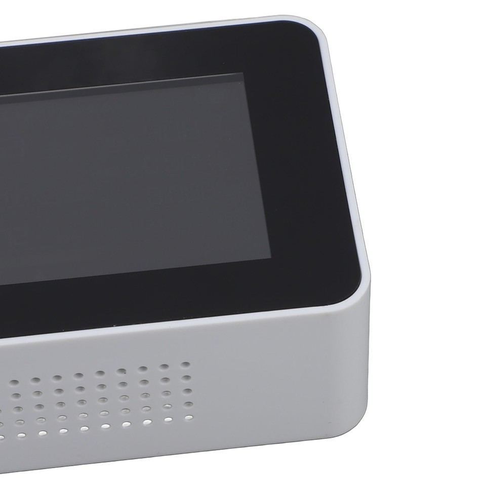 White Indoor Air Quality Meter 8 In 1 CO2 Detector NDIR Sensor Detect ...