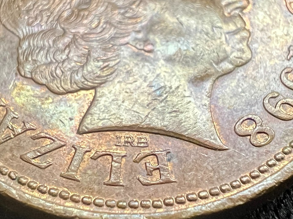 2 pence 1998 Elizabeth II. Ultra rare error "double minting" .Bronze | eBay