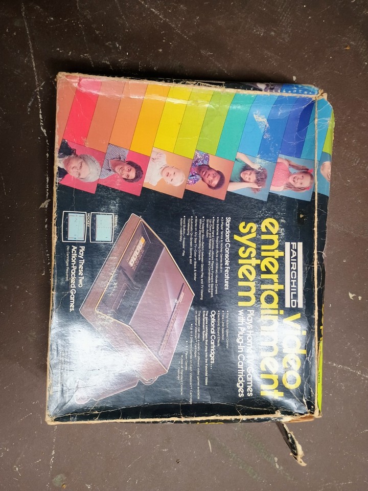 Fairchild Channel F With Box And Games (As imIs) | eBay