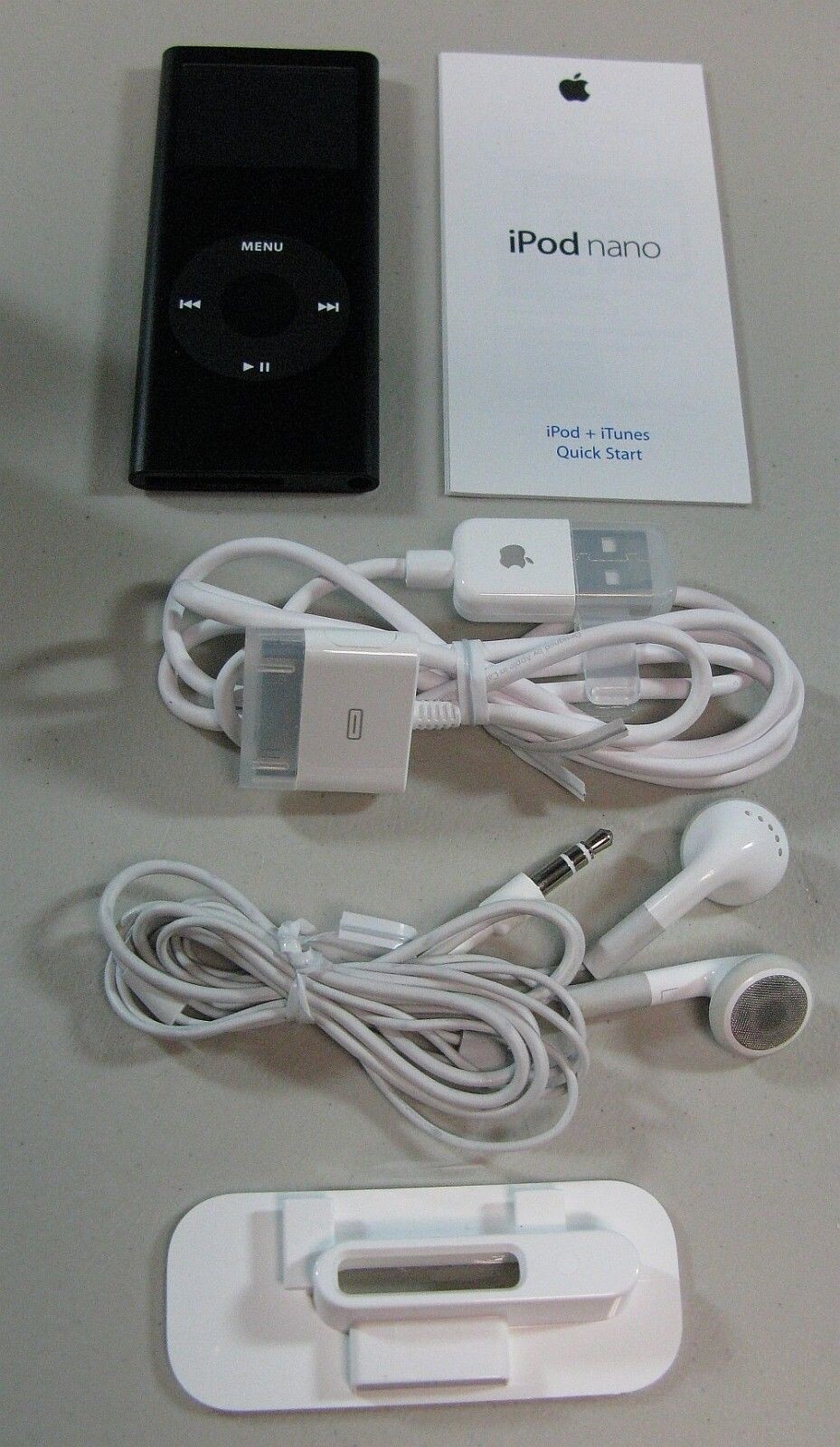 Apple Model: iPod nano 2nd Generation AS IS MA497LL/A 8 GB Black A1199 ...