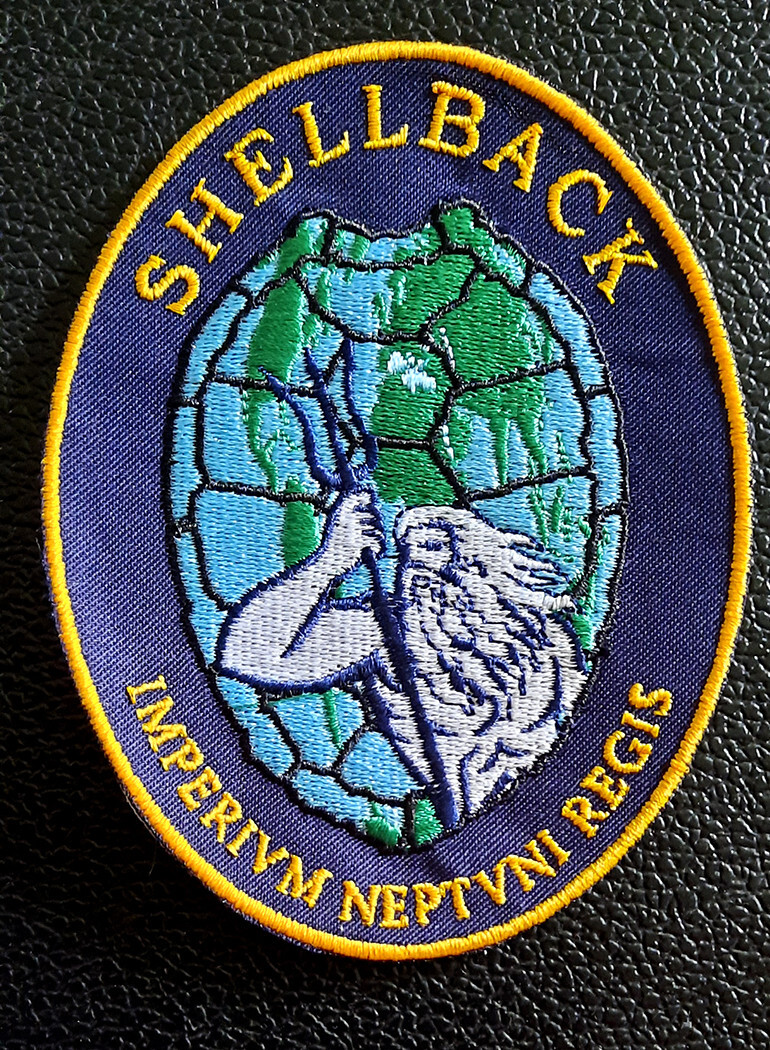 SHELLBACK PATCH and 2 stickers Crossing the equator | eBay