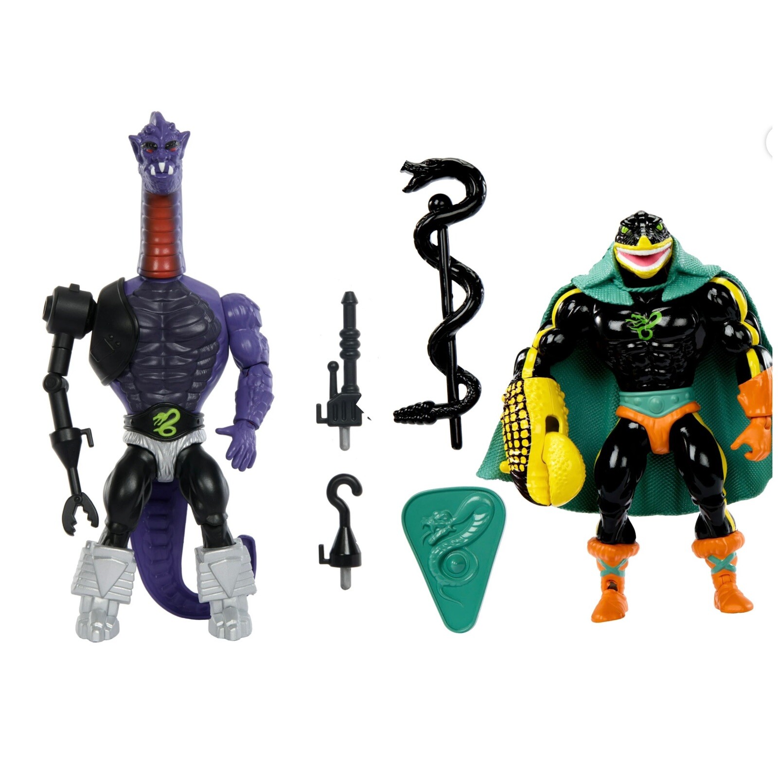 Masters of the Universe MOTU Origins Snake Men LORD GR'ASP & TERROAR ...