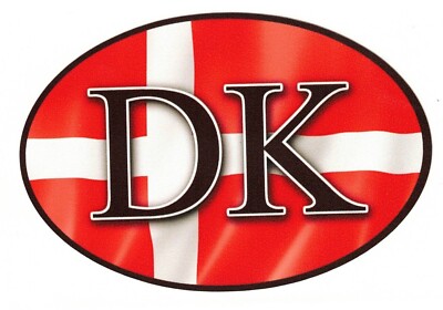 Denmark - Decal / Bumper Sticker - Danmark | eBay