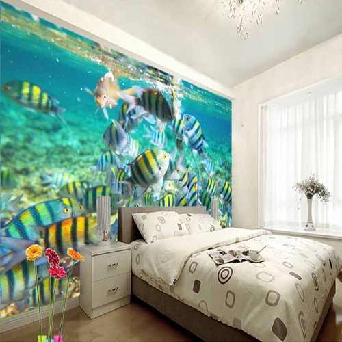 Determined Asteroid 3D Full Wall Mural Photo Wallpaper Printing Home ...