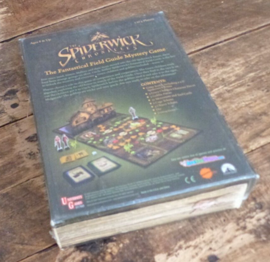 2007 SPIDERWICK CHRONICLES THE FANTASTICAL FIELD GUIDE MISTERY GAME ...