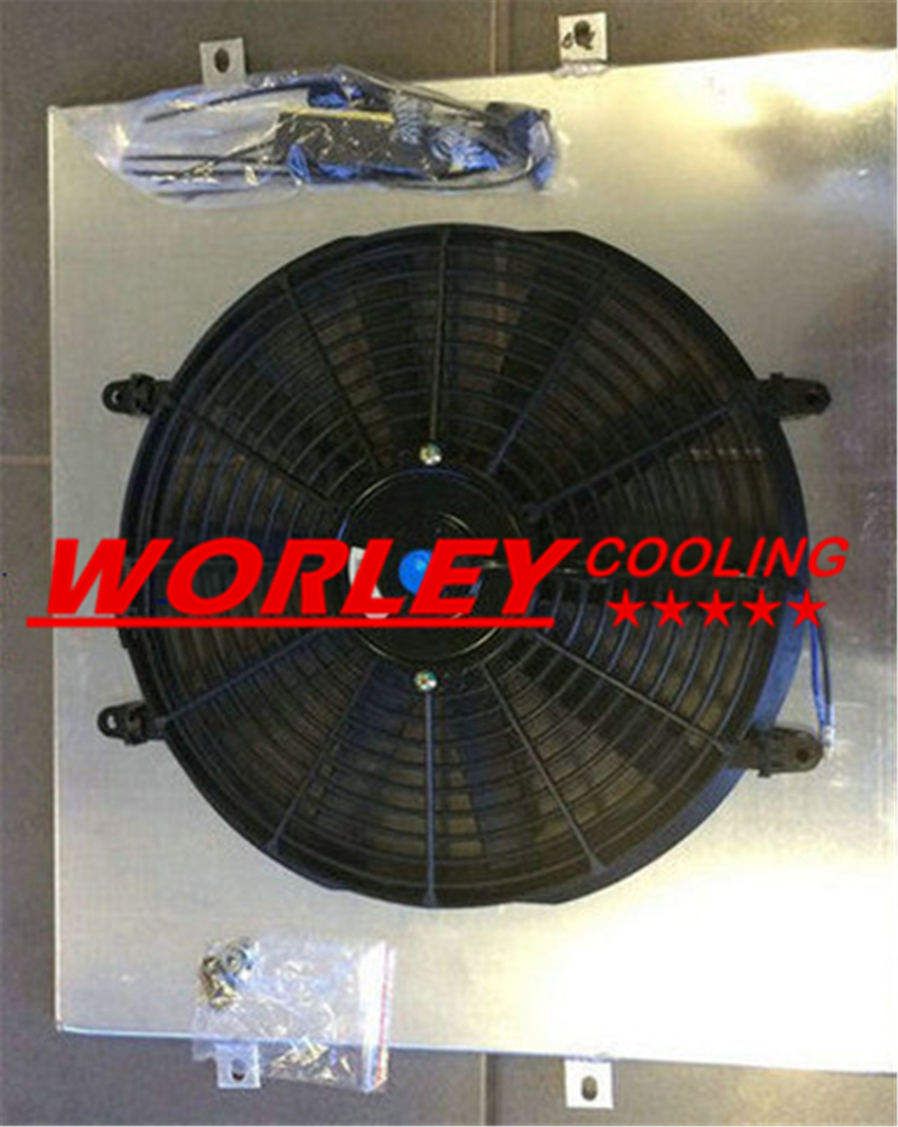 For Hilux surf KZN130 1KZ-TE 3.0 TD 1993-95 Radiator +Shroud +fan +hose ...