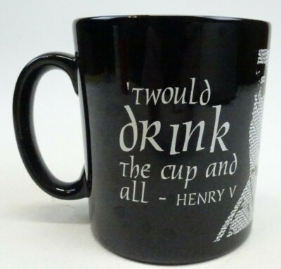 Shakespeare Henry V Mug Ceramic 'twould Drink the Cup and All England ...