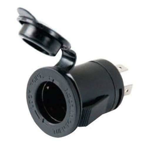Marinco 12v Receptacle Black Snap-in #12VRCSP.OEM | eBay