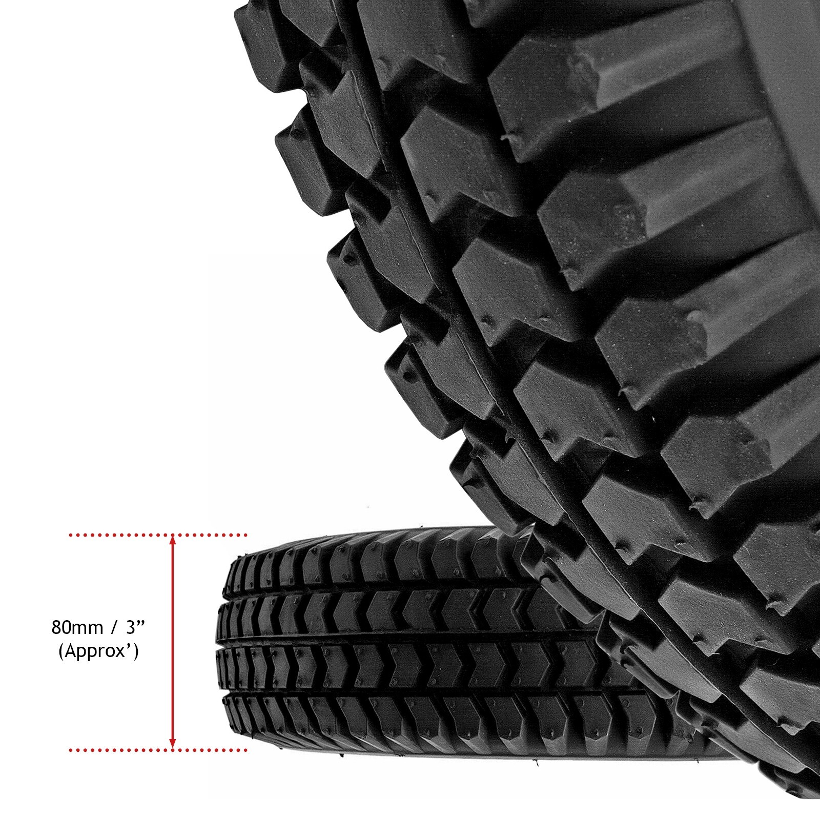 Tyre 3.00 x 8 Mobility Scooter Universal 300x8 Wheel + Inner tube 8 ...