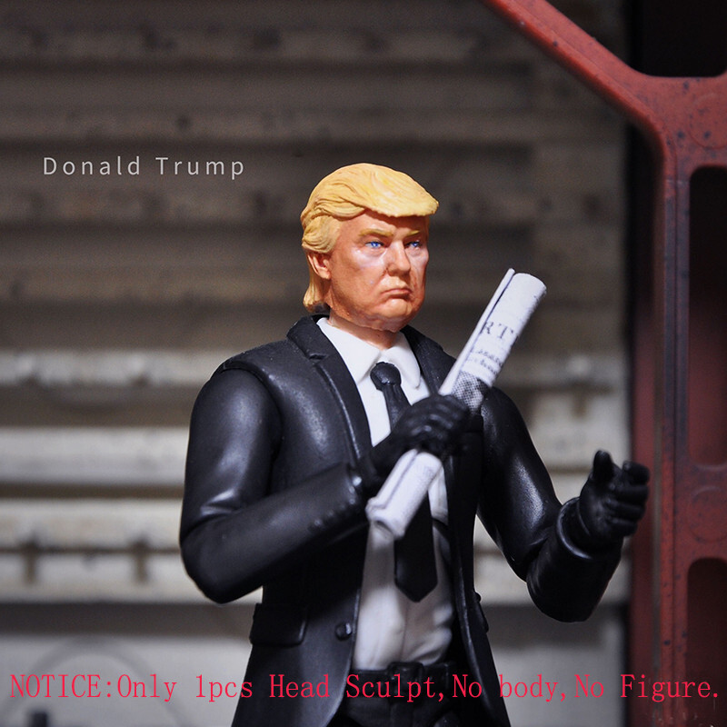 Delicate Painted 1/18 Scale The Politicians Mr Presiden Head Sculpt 3. ...