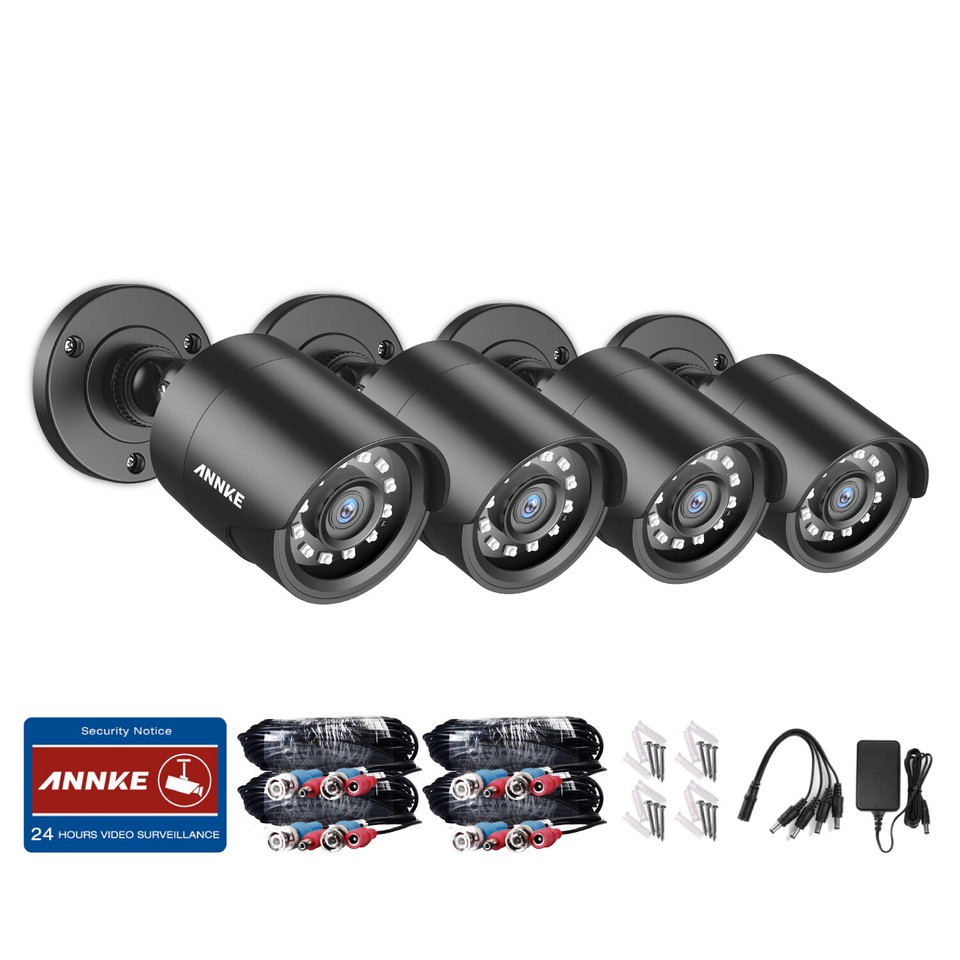 ANNKE 4K 8MP 5MP 1080P Video CCTV Outdoor Security Camera EXIR Night ...