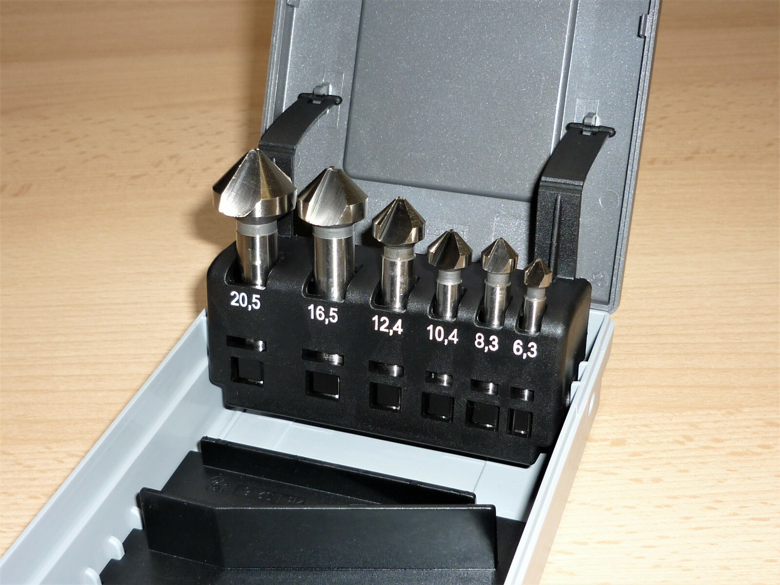 HSS-Co Kegelsenker 90° Cobalt Senker 4,3 - 40,0mm Satz DIN335 Form C ...