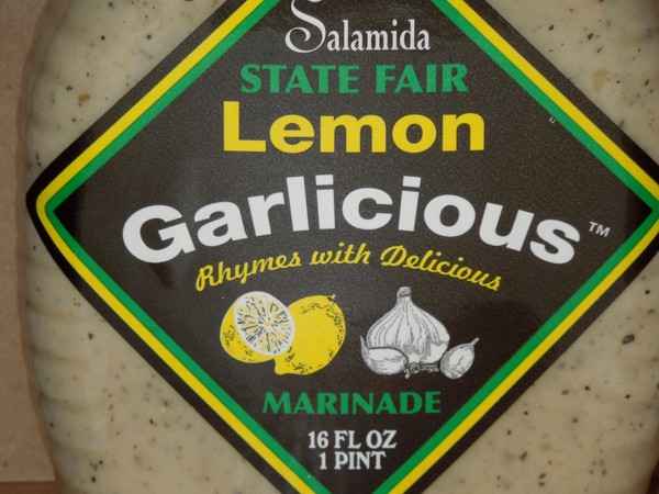 Salamida State Fair Lemon Garlicious Marinade 16oz Gluten for sale ...