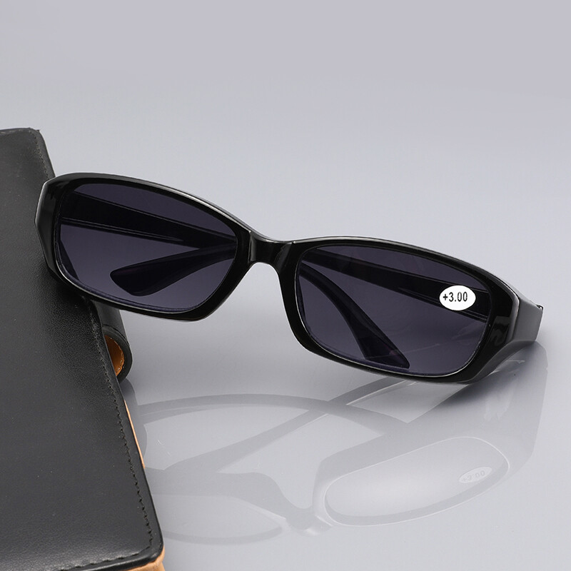 4 PK Clear Lens Mens Black Frame Reading Glasses Heavy Duty Readers for ...