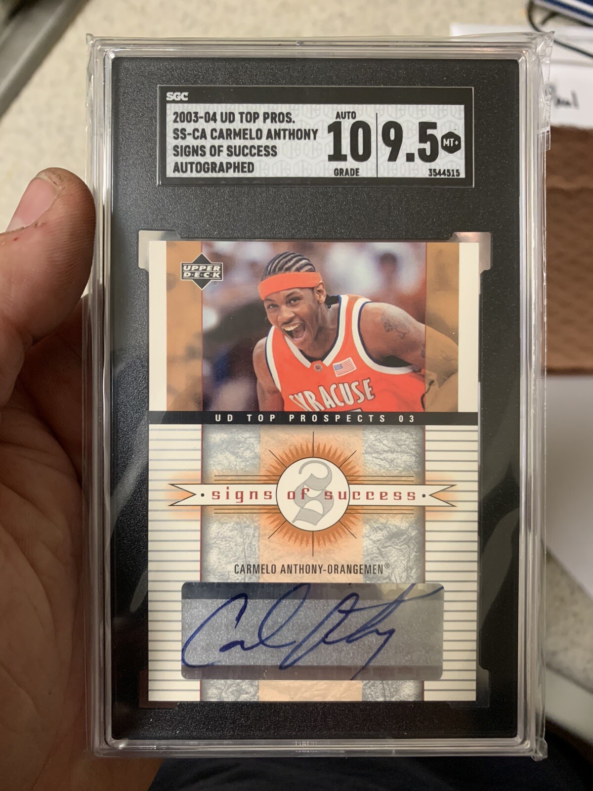 carmelo anthony rookie card auto | eBay